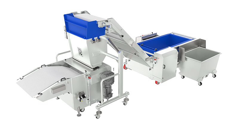 Vertical Dough Feed System - Reading Bakery Systems