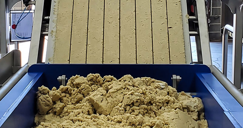 Vertical Dough Feed System - Reading Bakery Systems